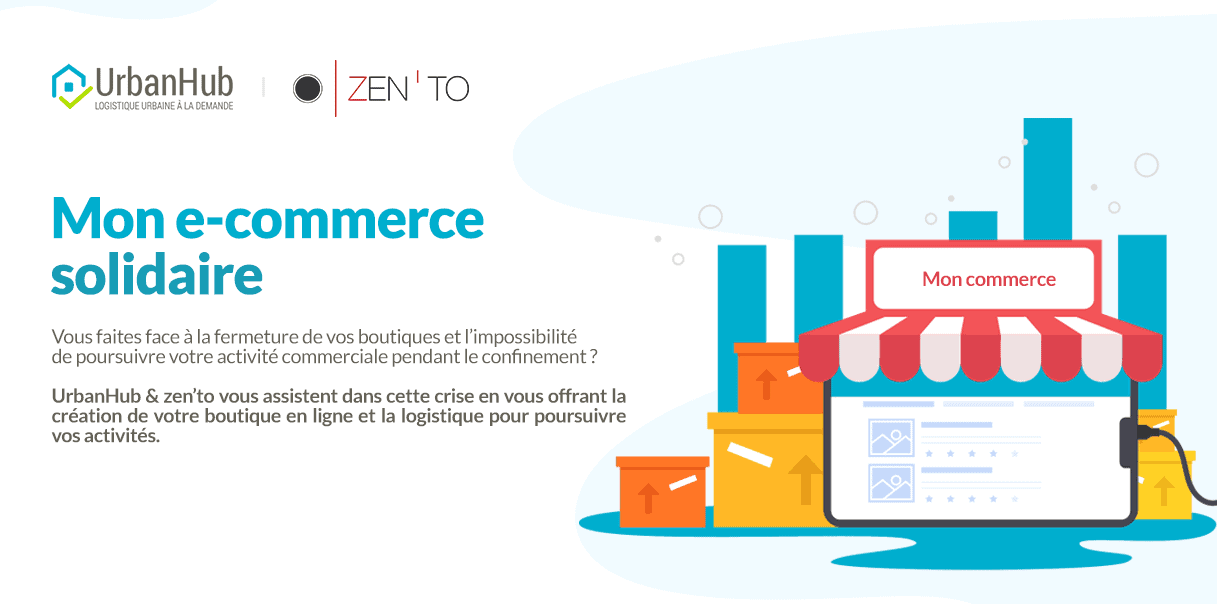 Mon E-commerce Solidaire, digitalisation des commerces à Paris